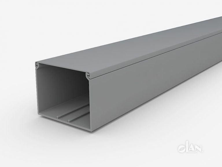 Cable trunking with standard cover system – Olan Srl
